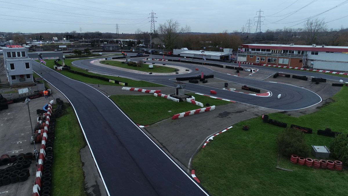 RACE TRACK RESURFACED – Rye House